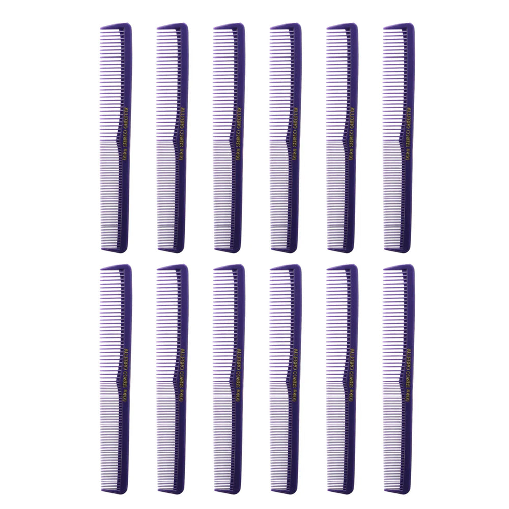 Allegro #400 Professional Barber Cutting Combs 12 Pack | All-Purpose ...