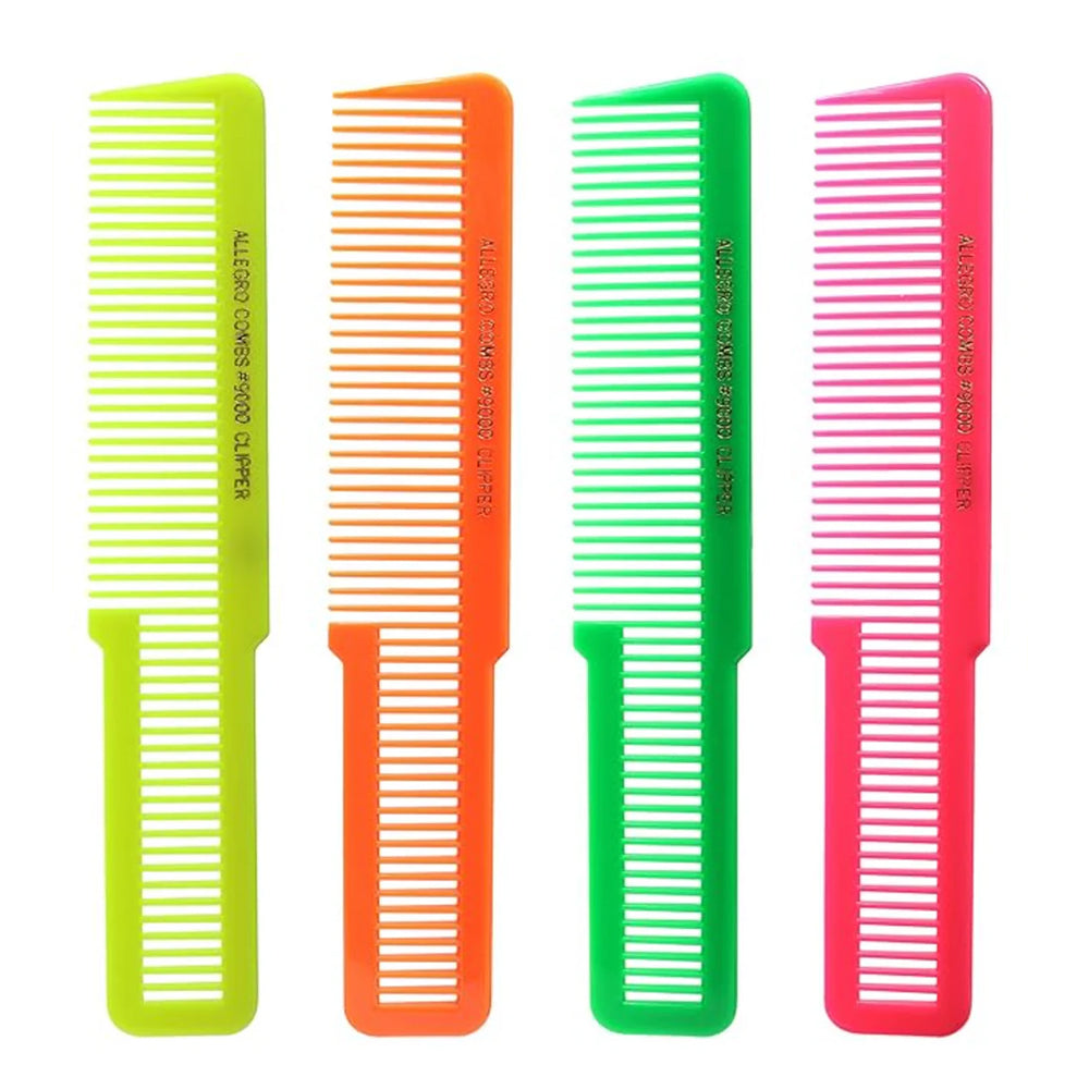 Allegro Combs #9000 Clipper Combs Blending Flat Top 6 Count – Allegro ...