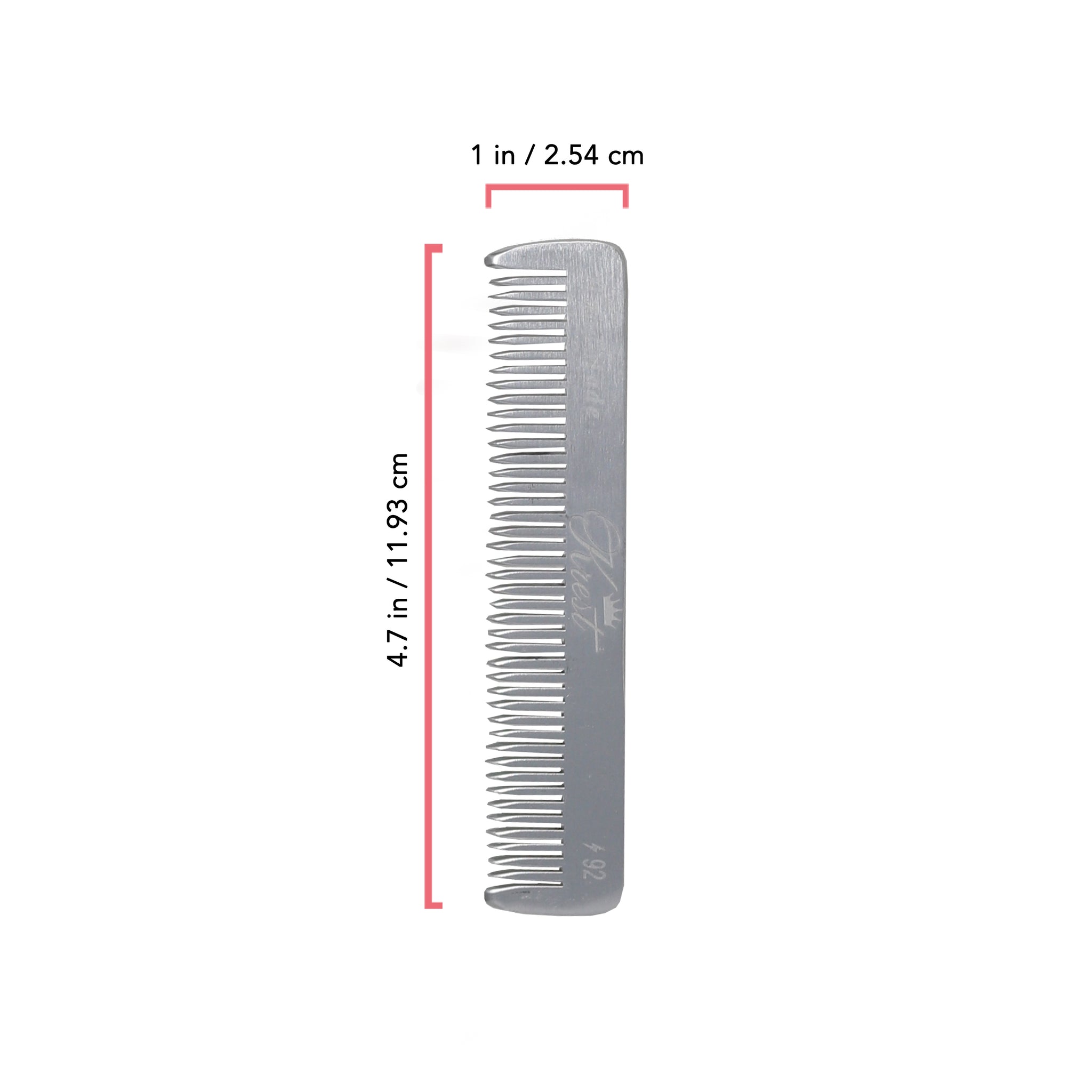 Krest Professional Metal Combs Aluminum Combs 100% Hand-Finished ...