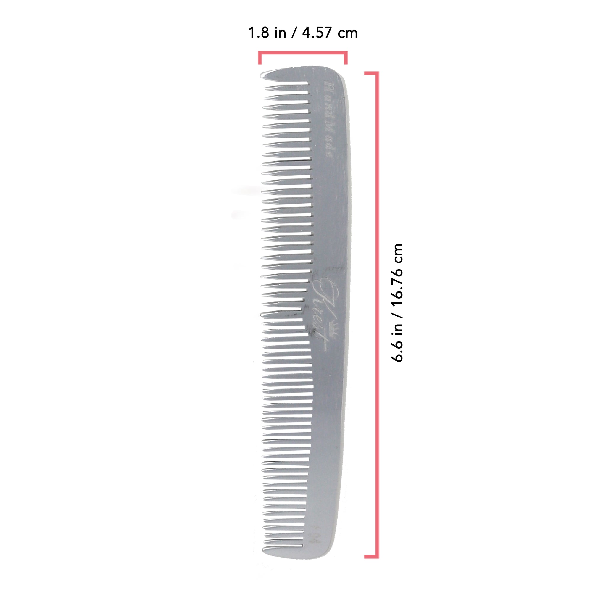 Krest Professional Metal Combs Aluminum Combs 100% Hand-Finished ...