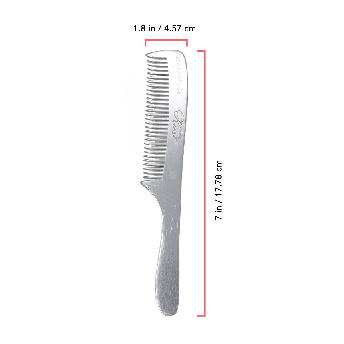 Krest Professional Metal Combs Aluminum Combs 100% Hand-Finished ...