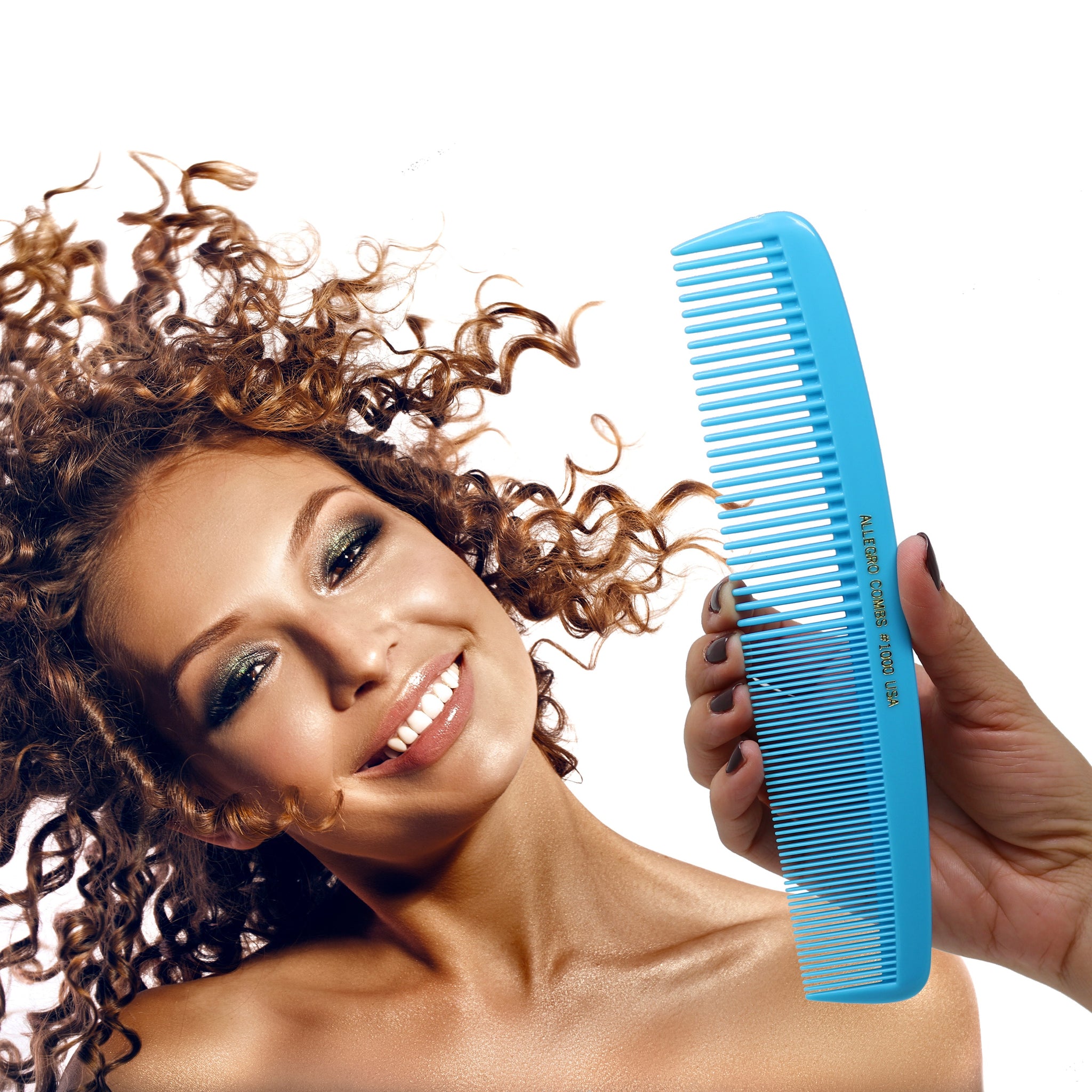 Allegro Combs 1000 X-Large Styling Comb Hair Cutting Barber Stylist Co ...