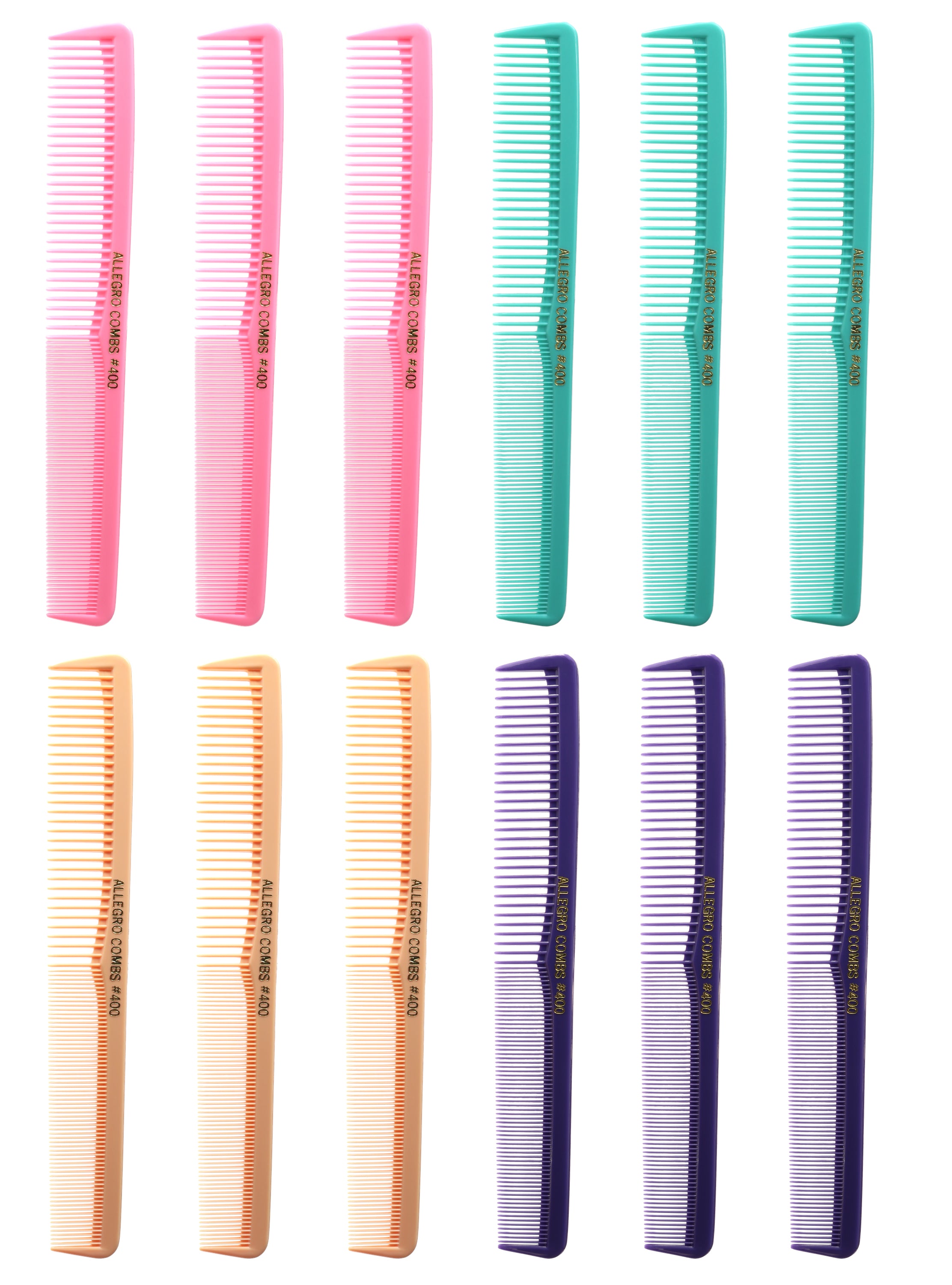 Allegro Combs 400 Barber For Hair Cutting All Purpose Combs Women's Me ...