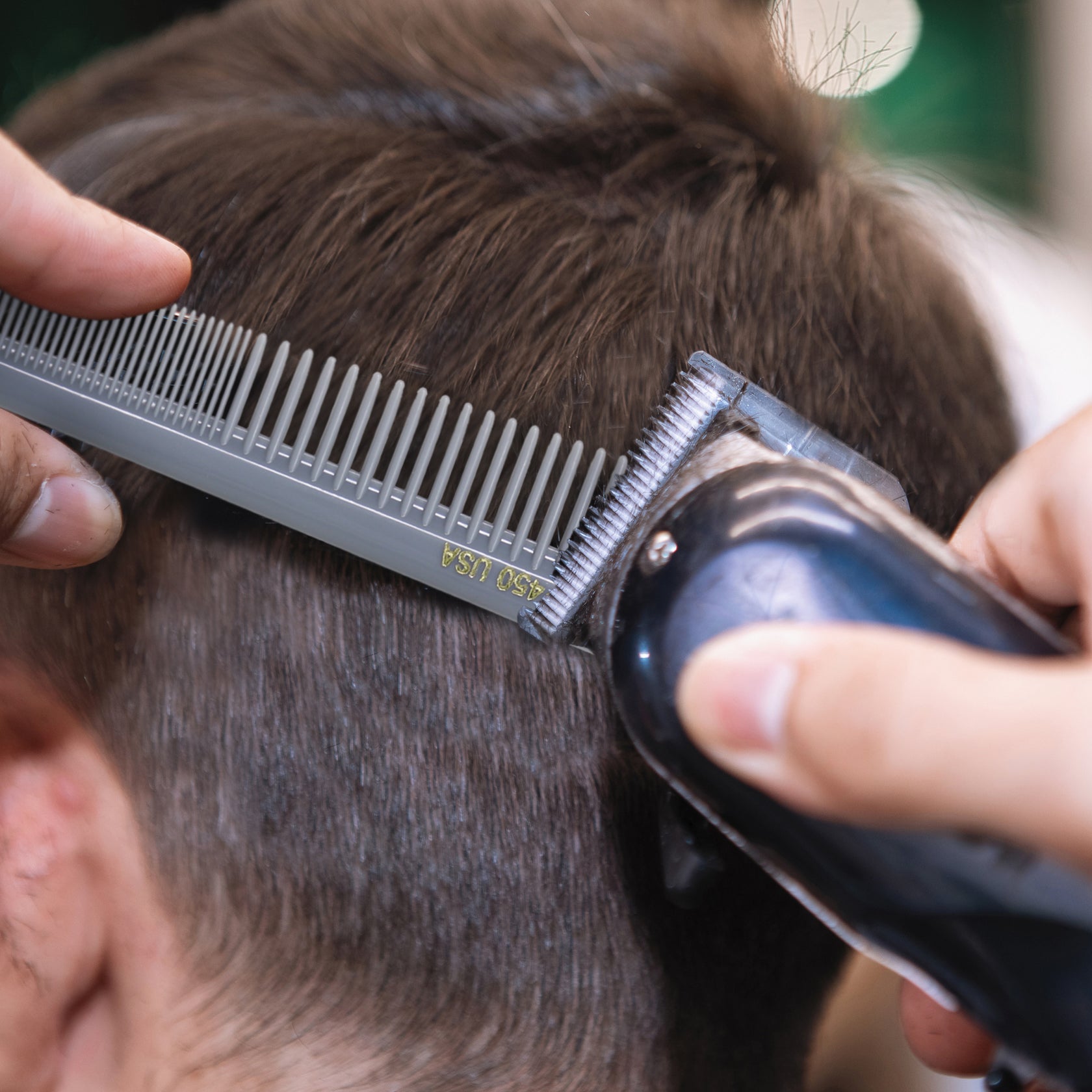 Allegro Combs 450 - Tapered Barber Hair Cutting Combs, Black, 12 Pack ...