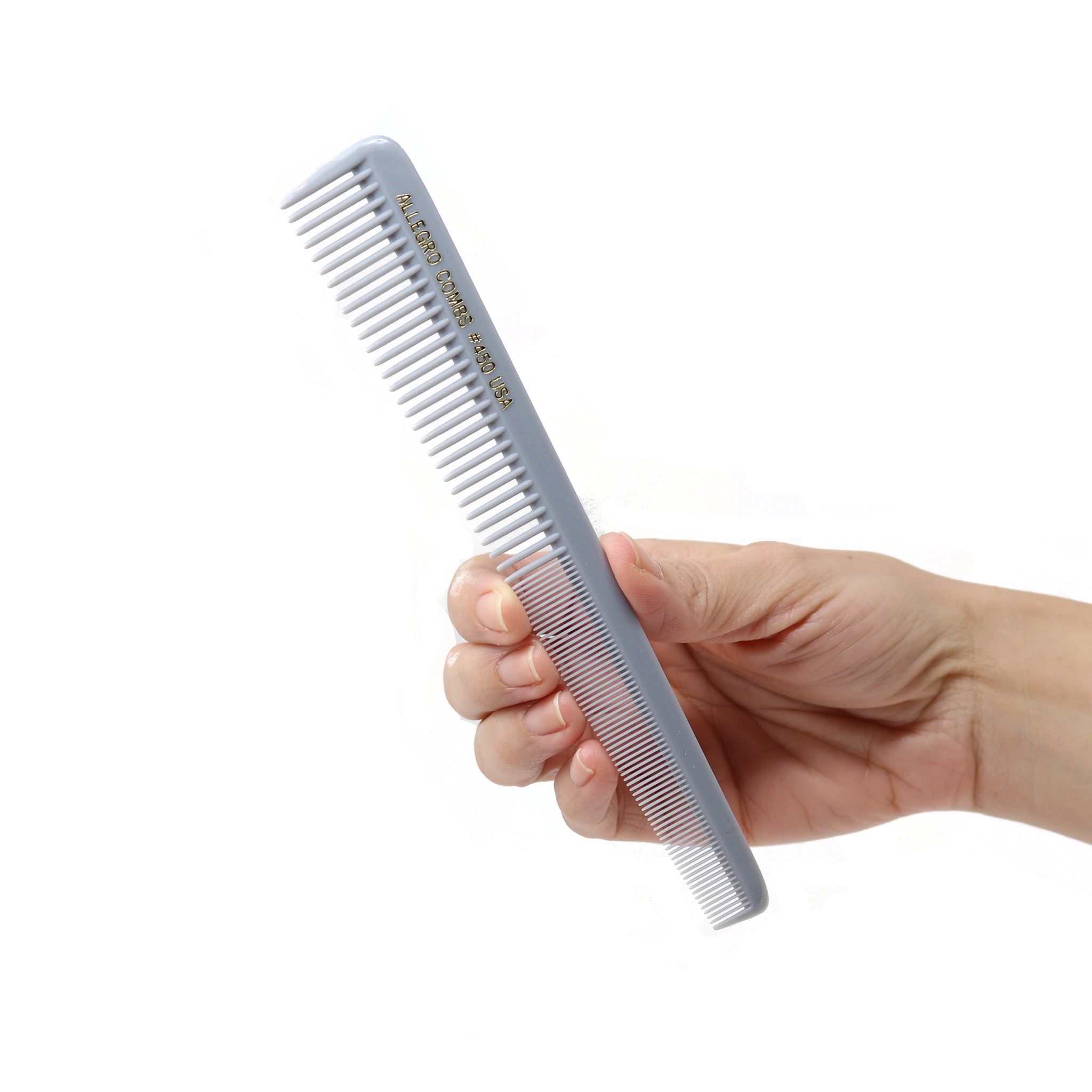 Allegro Combs 450 - Tapered Barber Hair Cutting Combs, Black, 12 Pack ...