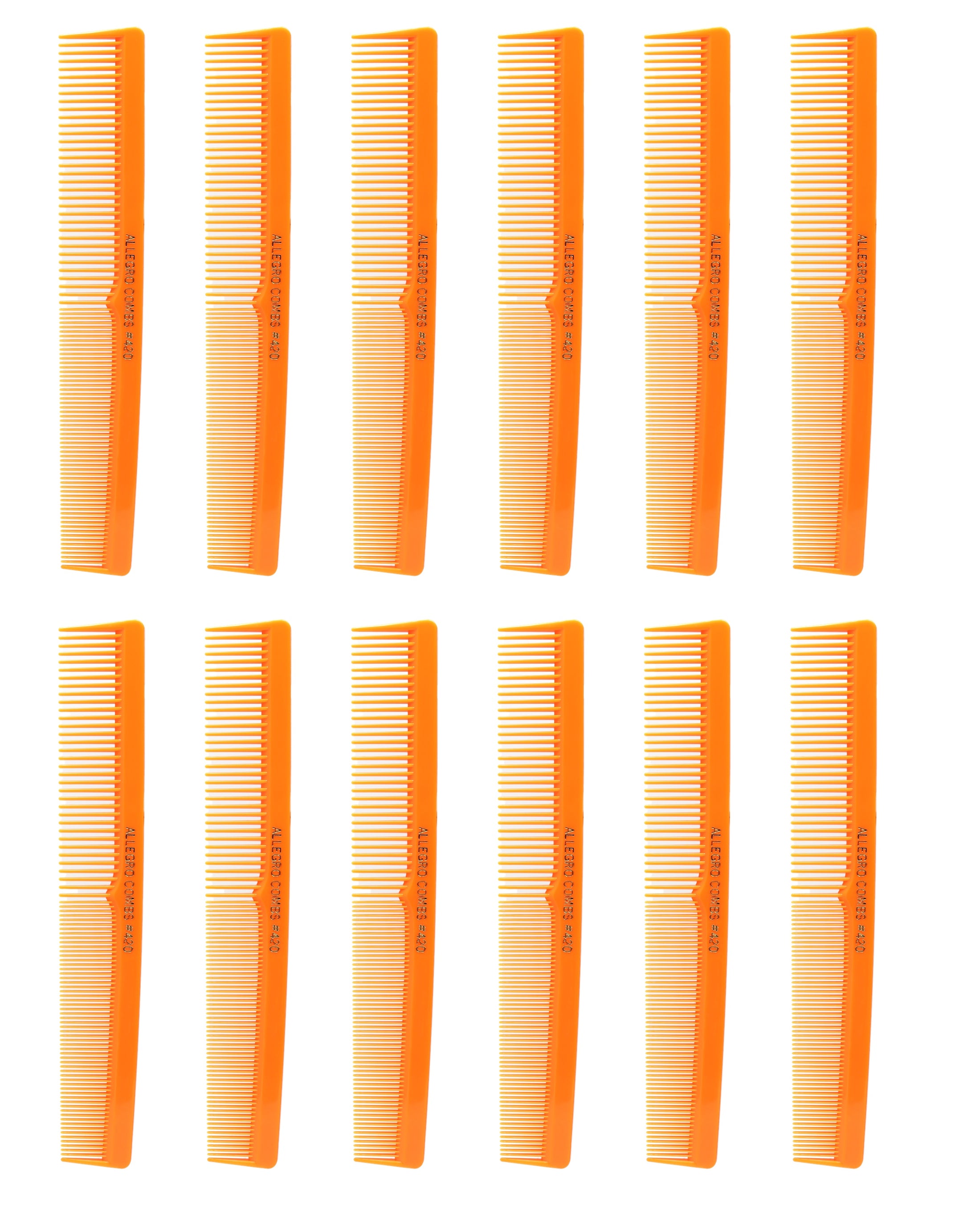 Allegro Combs 420 Barber Comb Comb Set Hair Cutting Combs Pocket Comb ...