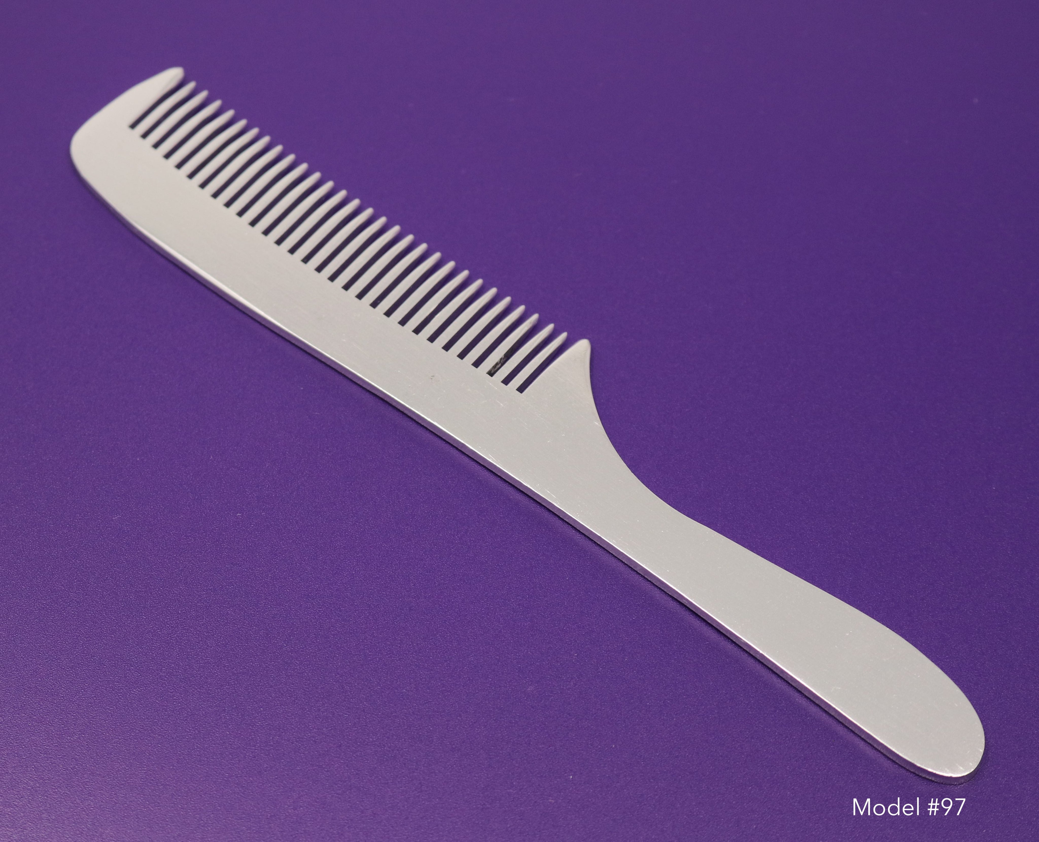 Krest Professional Metal Combs Aluminum Combs 100% Hand-Finished ...