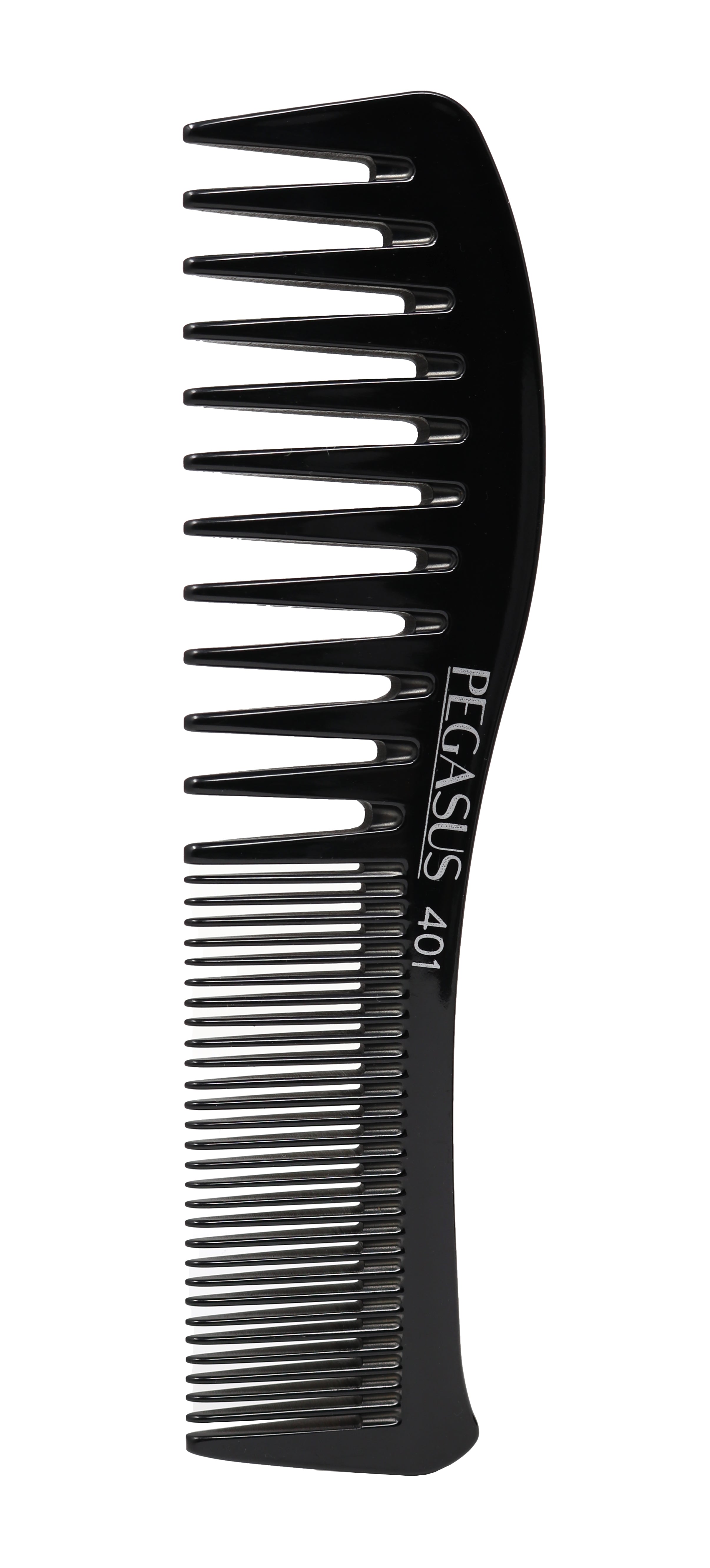 Pegasus 401 Curved Space Teeth Finger Waving Comb Styler Comb Heat Res ...